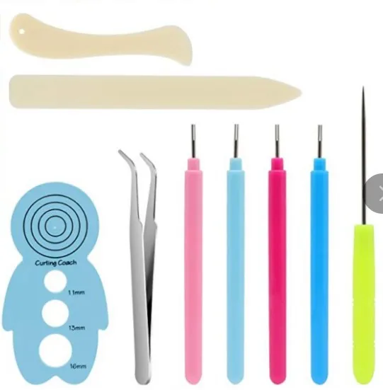 Paper Essence Tool Set Quilling Pen Bone Craft Supplies Pack with ...