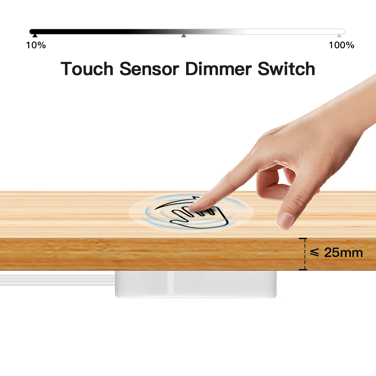 Under-Cabinet-Lamp-Bar-Touch-Sensor-Smart-Switch-Neon-Light-COB-Led ...