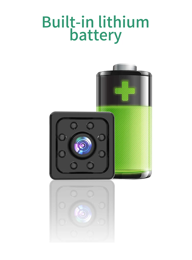Caméra miniature,Mini caméra ip Wifi HD 4K, petit bouton de chemise ...