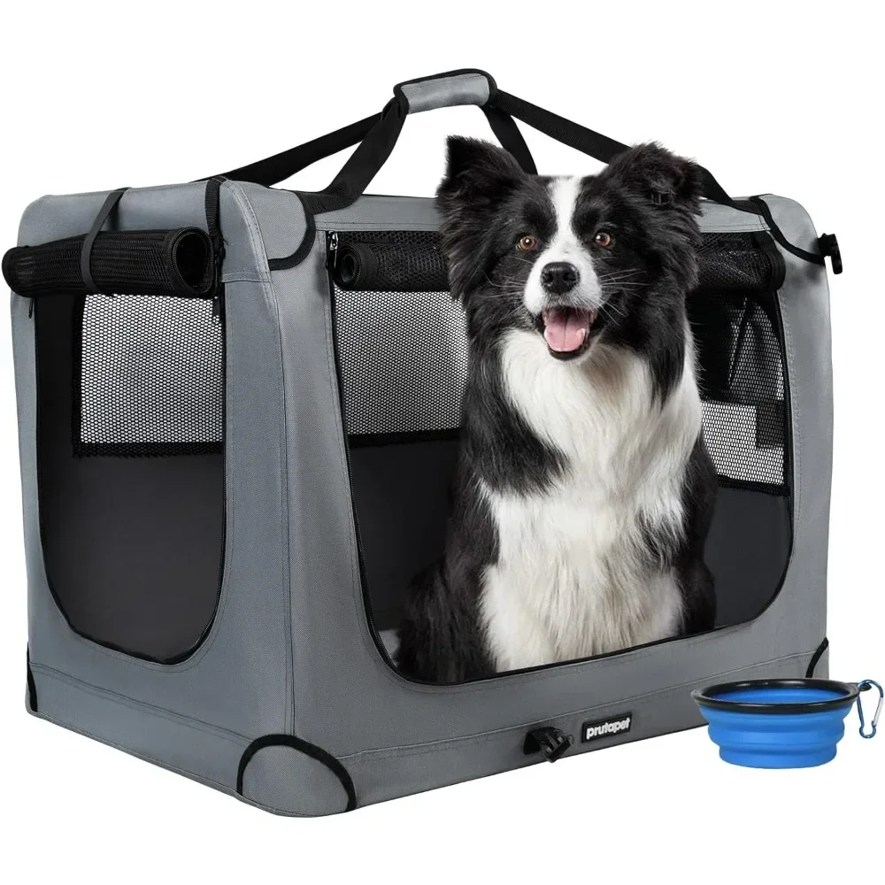 Large-pet-Carrier-32-x23-x23-Soft-Sided-Portable-Pet-Crate-for-Car ...