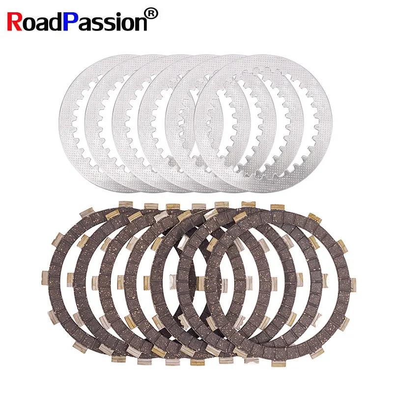 13Pcs-Motorcycle-Parts-Clutch-Plate-Steel-Friction-Disc-Kit-For-Yamaha ...