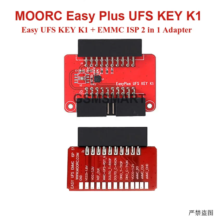 EASY-Plus-UFS-key-K1-eMMC-ISP-Adaptador-2-en-1-para-enchufe-UFS-EMMC ...