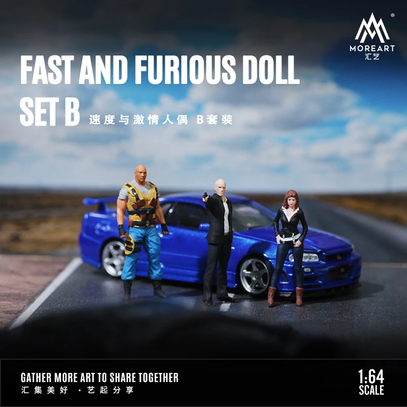 More-Art1-64-Fast-And-Furious-Character-Model-Set-Simulation-Character ...