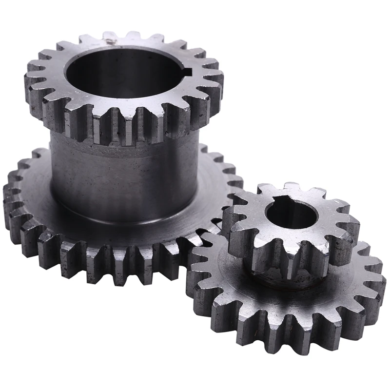 2Pcs-Set-Cj0618-Teeth-T29Xt21-T20Xt12-Dual-Dears-Metal-Lathe-Gear ...