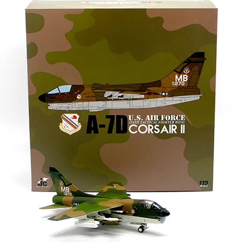 Diecast-Metal-Alloy-1-72-Scale-A7-A-7D-Attack-Aircraft-Fighter-Plane ...