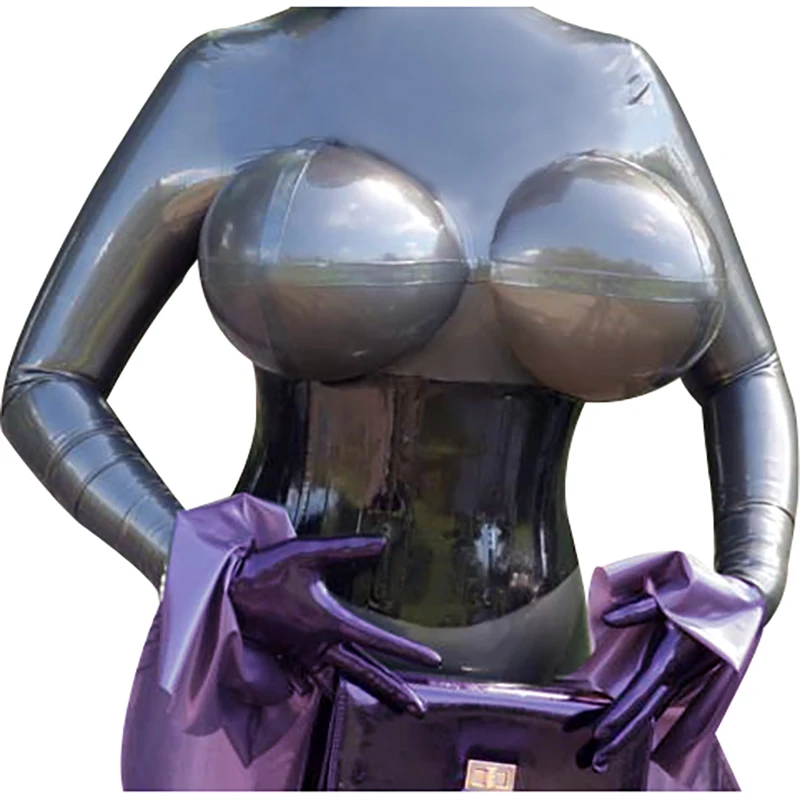 Silver-Sexy-Latex-Tee-Shirts-With-Inflatable-Play-Breast-Bras-Rubber-Top-Blouse-Belts-Clothes-YF.jpg