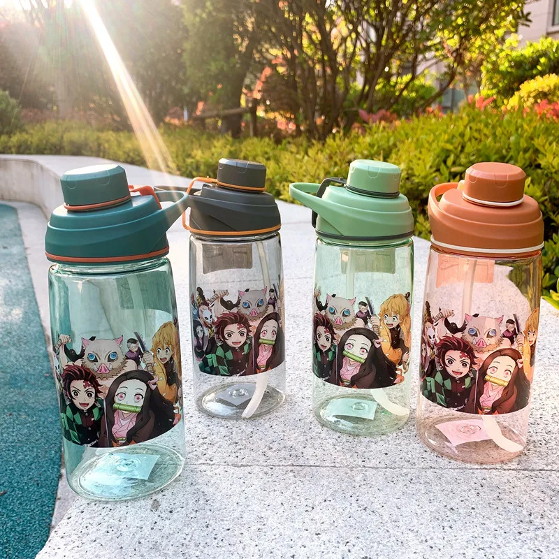 Demon-Slayer-Water-Cup-Drinking-Outdoor-500ml-Nezuko-Tanjirou-Water ...