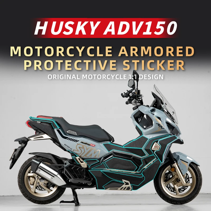 Armor-Protective-Stickers-For-SYM-HUSKY-ADV150-Motorcycle-Accessories ...