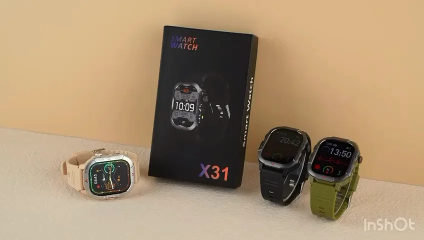 Newest X31 Men Sports Heart Rate Blood Pressure Oxygen Health Monitor ...