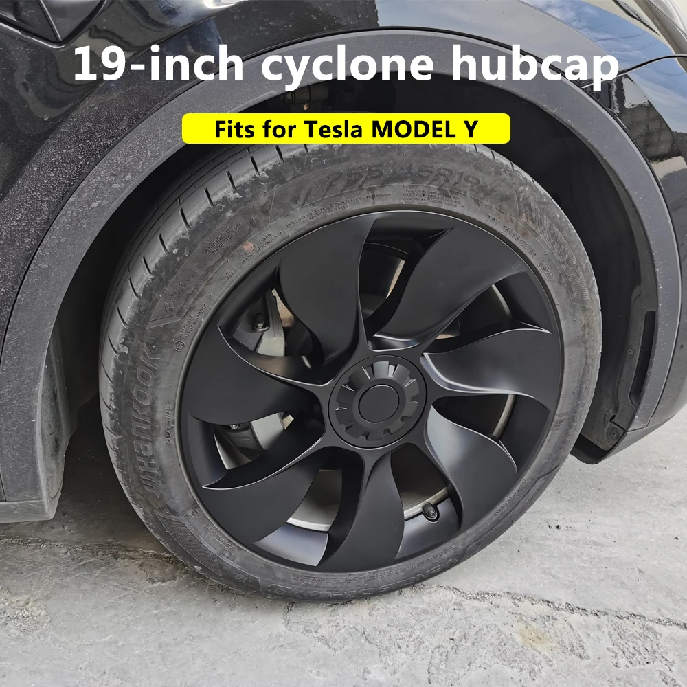 4PCS-TESLA-Model-Y-19-inches-wheel-cyclone-wheel-cover-hubcaps-turbo ...