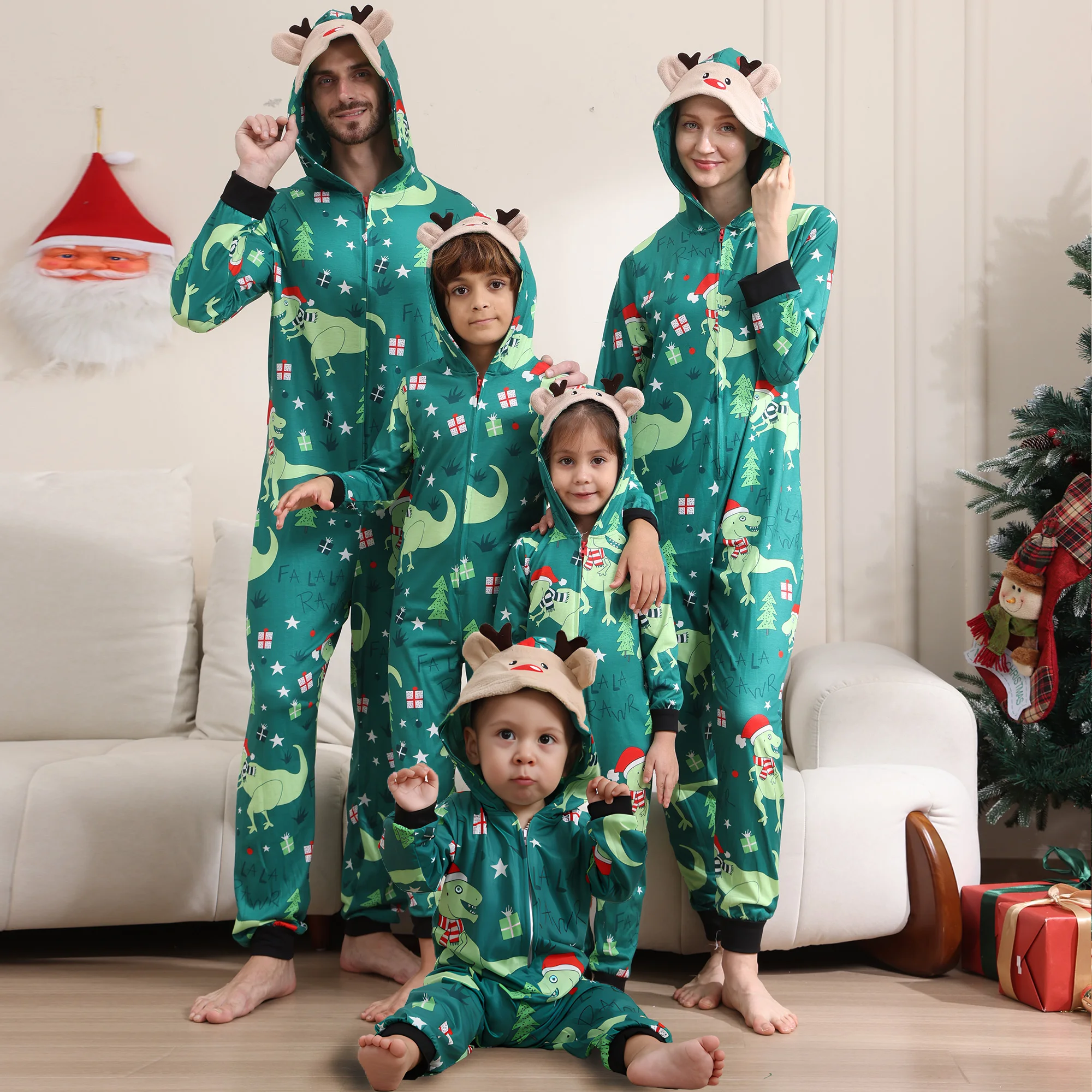 Pijamas familiares navideños familiares 2024, ropa de bebé para niños ...
