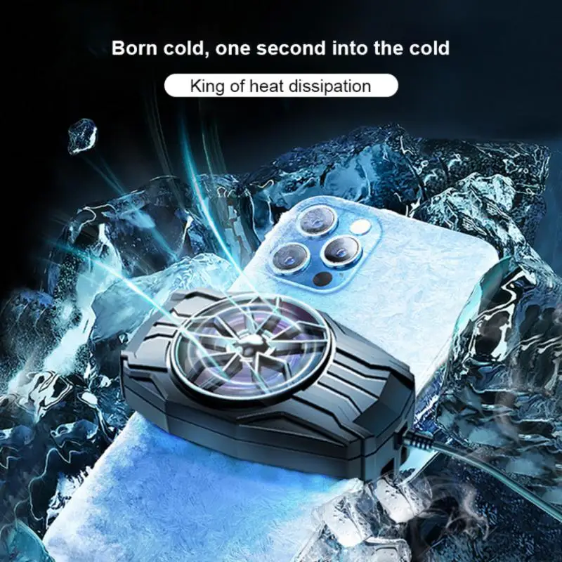 Radiator-Mobile-Phone-Cooling-Fan-Radiator-Turbo-Hurricane-Game-Cooler ...