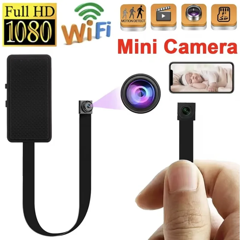 DIY HD 1080P WiFi Mini Camera Portable Video Recorder Micro Camcorder ...