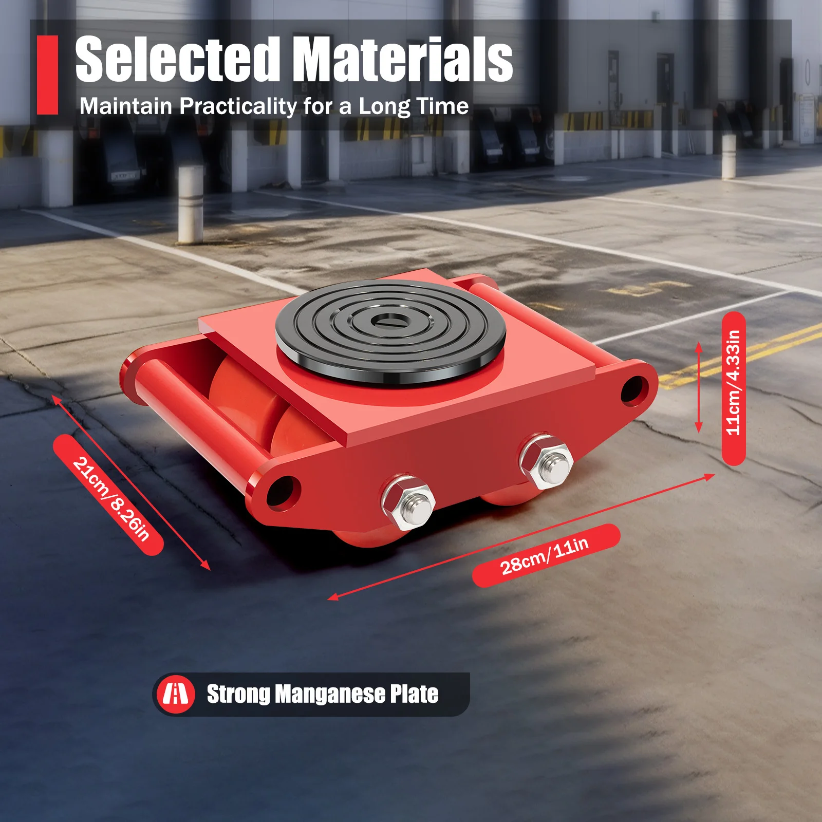 6T 13200lbs Industrial Roller Handling Machine, Equipped With High ...