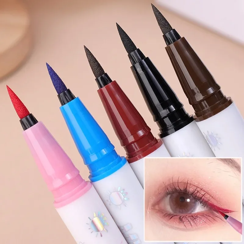 Colorful-Liquid-Eyeliner-Pen-Makeup-Waterproof-Long-Lasting-Red-Blue ...