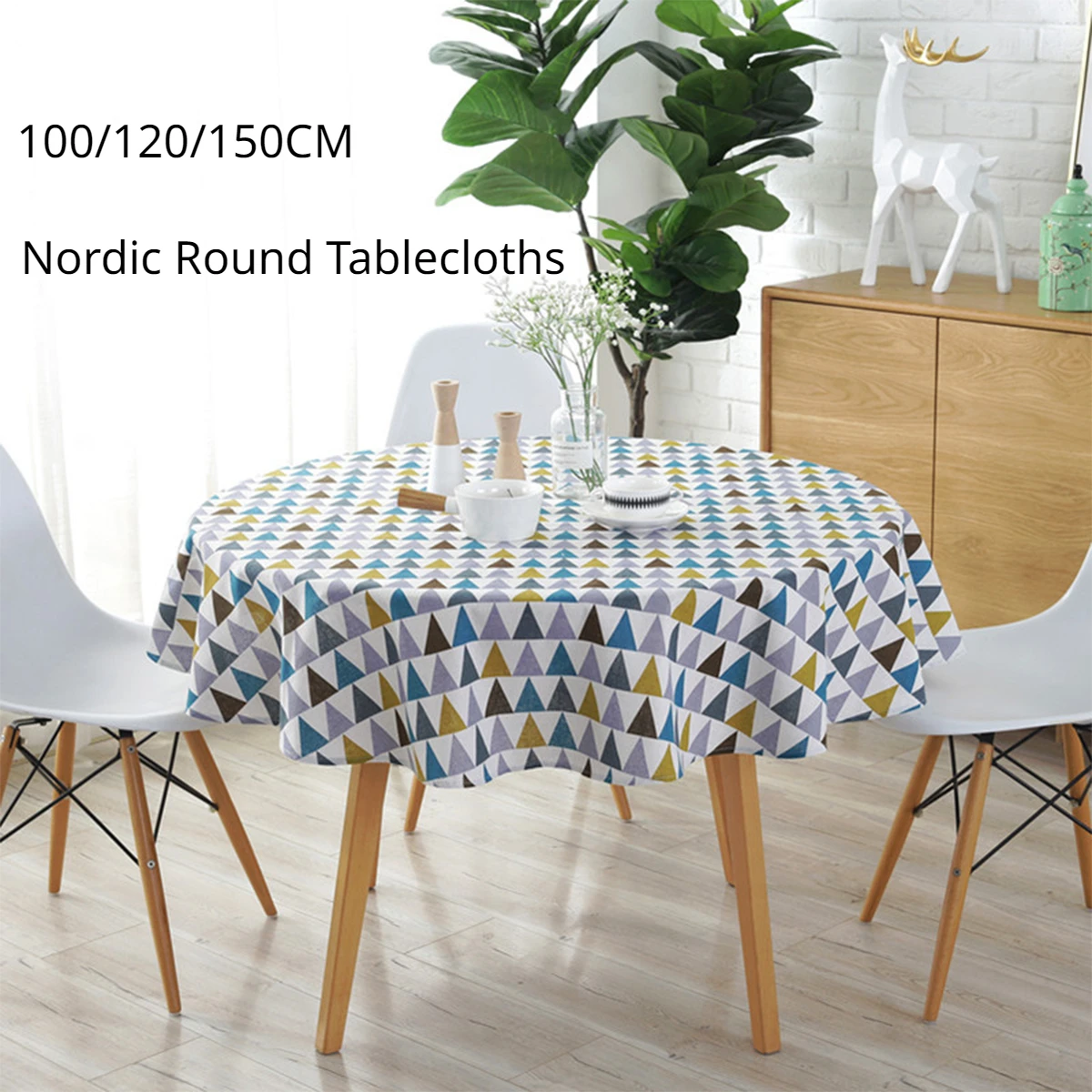 Nordic-Round-Tablecloths-Washable-Cotton-Linen-Dining-Table-Pad-100-120 ...