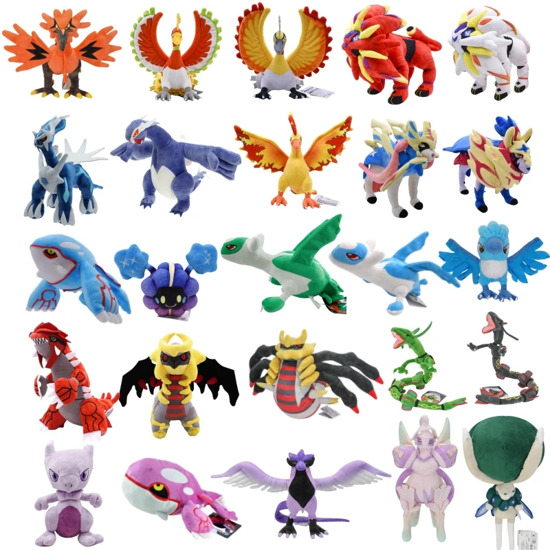 Lend-rio-Pokemon-Plush-Brinquedos-Pokemon-Dolls-Deus-Sol-Giratina ...