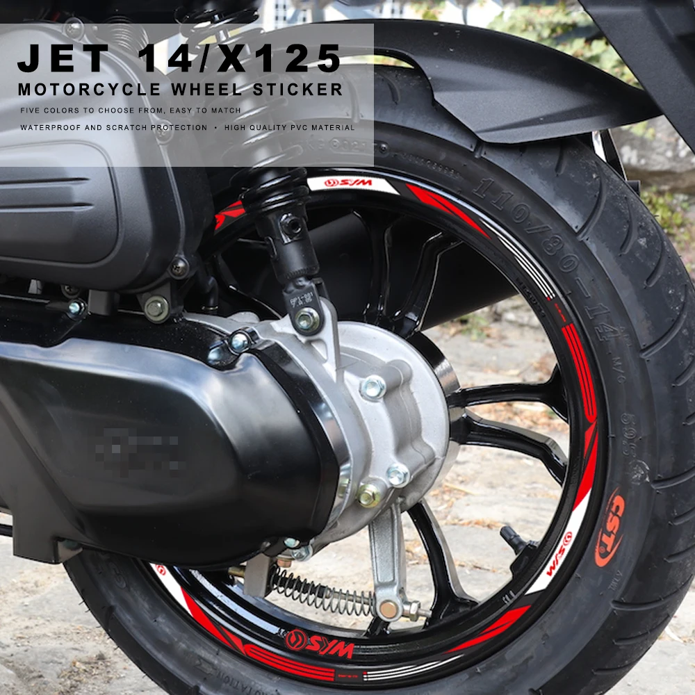 Motorcycle-Wheel-Sticker-Waterproof-Hub-Decal-Rim-Stripe-Tape-17-Inches ...