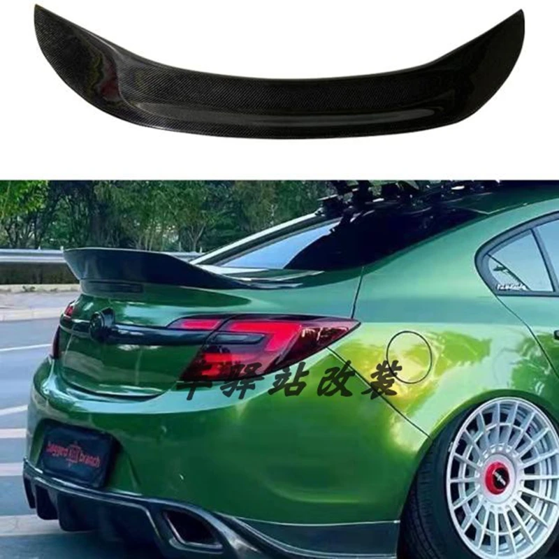 For-Opel-Insignia-Spoiler-2009-2016-Year-Vauxhall-Real-Carbon-Fiber ...