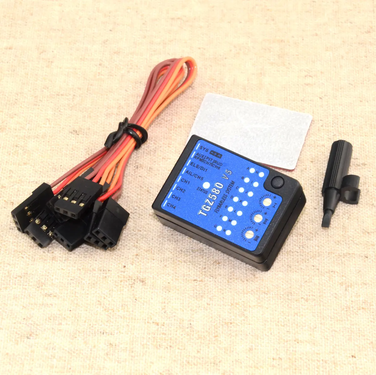 TGZ580 PLUS Pro attitude control 3-axis Gyro Flybarless system for RC Helicopter Microbeast Plus ...