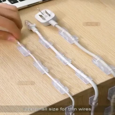 New 20Pcs High Quality Cable Organizer Clips, Self-adhesive Wire ...