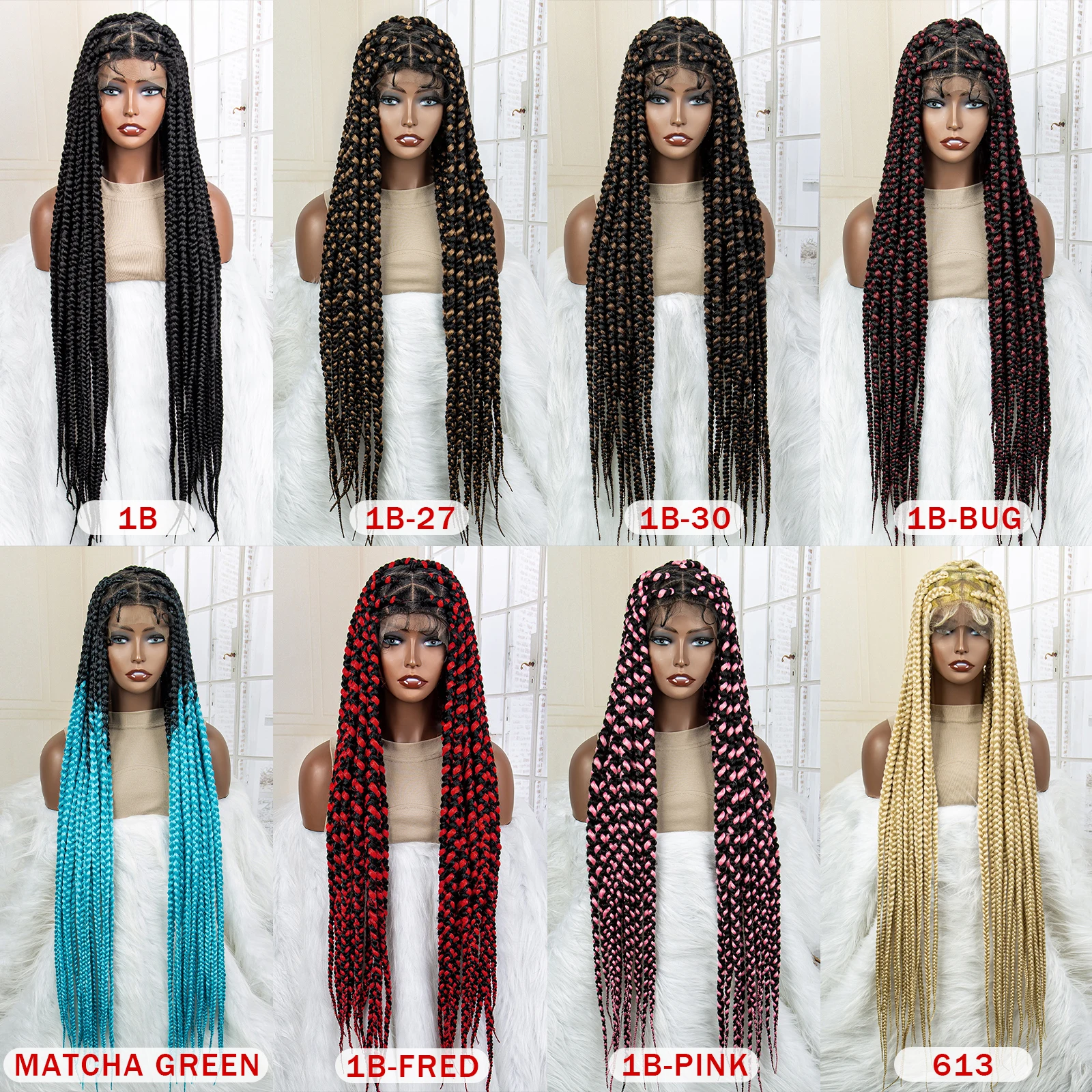 Big Red Box Braids