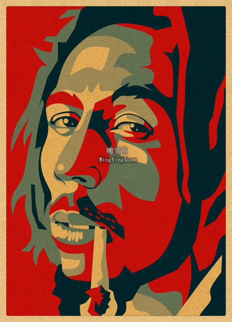 Bob Marley Weed Poster
