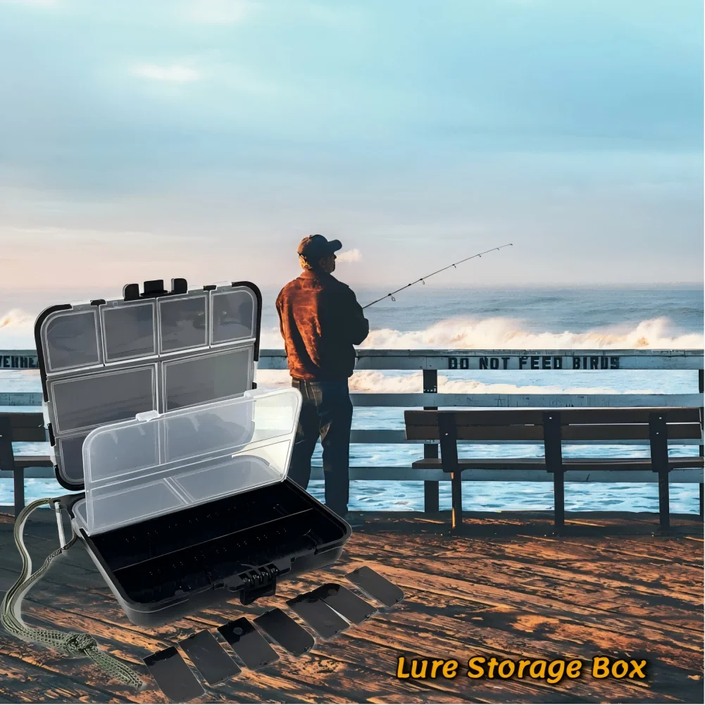 NEW Lead Head Luia Storage Box Fishing Accessories Box Fishing Parts ...