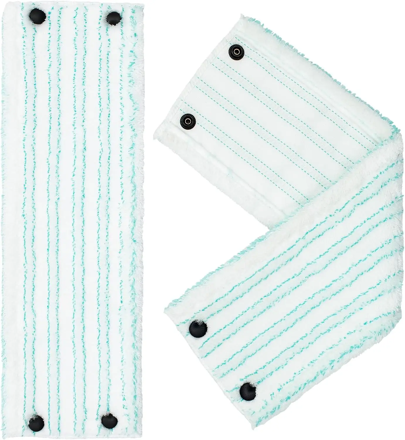 Microfibre Mop Covers for Leifheit Clean Twist M Micro Duo, Reusable ...