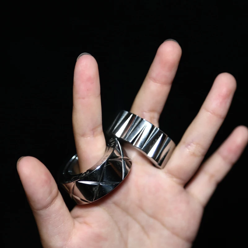 Metal-Rachet-Wheel-Fidget-Ring-Push-Slider-Adults-EDC-Fidget-Slider ...