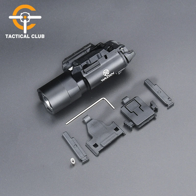 Tactical SF X300U X300 X400 Flashlight Pistol Scout Light 600LM Fit G17 ...