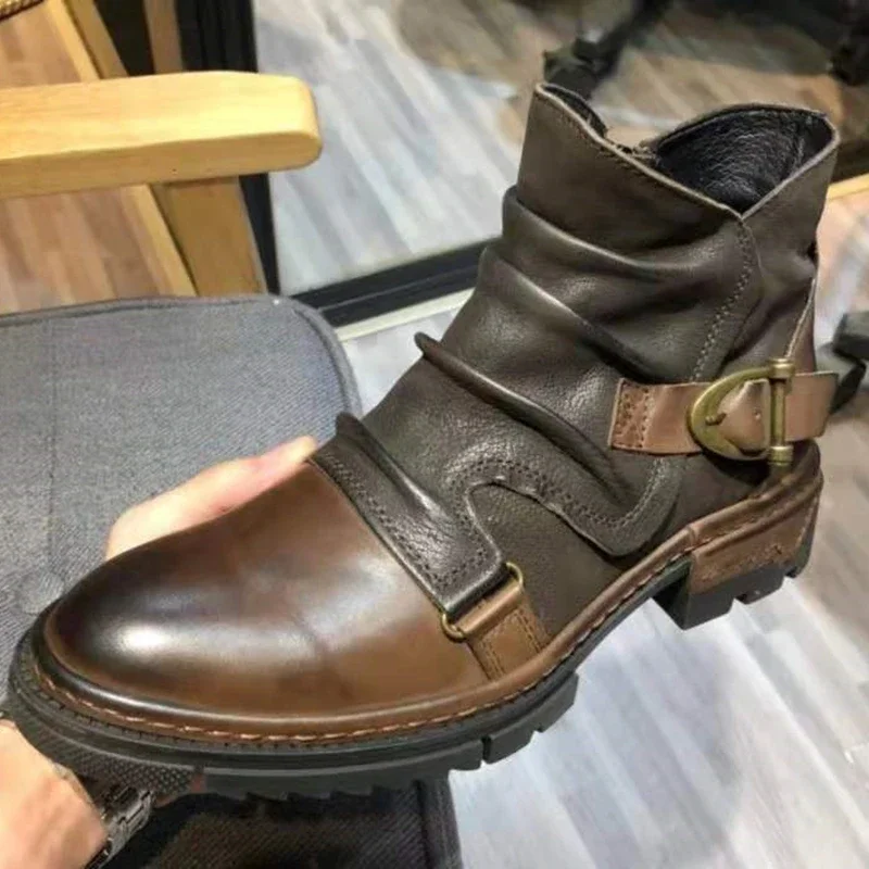 Plus-37-48-Retro-Wrinkle-Men-Chelsea-Boots-Original-Designer-Waterproof ...