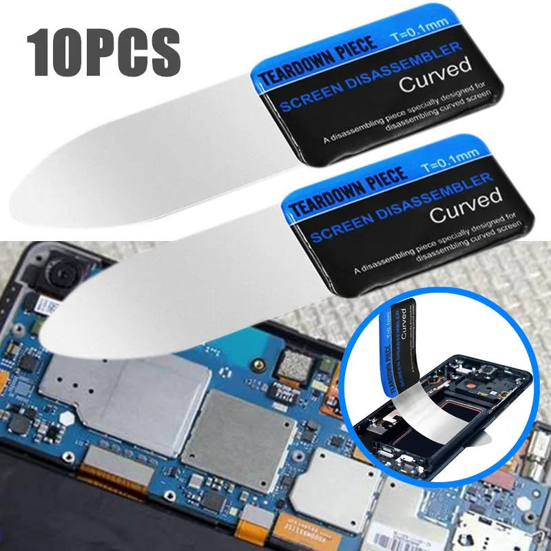 10-Pieces-Mobile-Phone-Curved-LCD-Screen-Spudger-Opening-Pry-Card-Tools ...