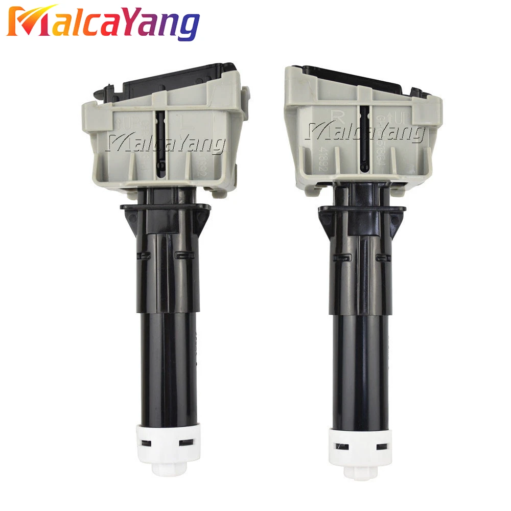 Car Front Bumper Left/right Headlight Cleaning Washer Nozzle Sprayer ...