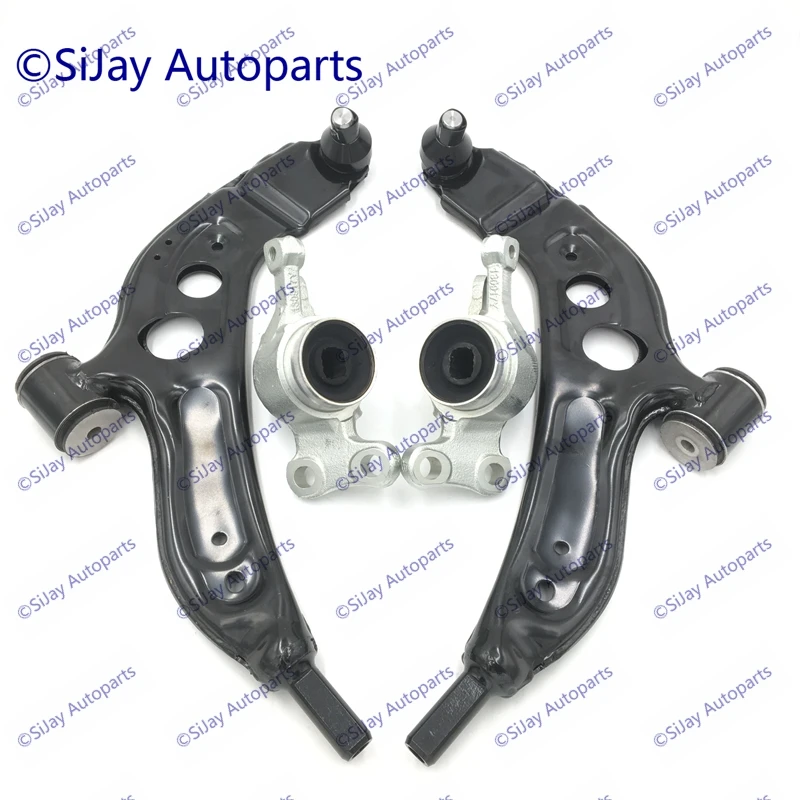 Set Of 2 Front Suspension Lower Control Arms + Bracket Bushings For ...