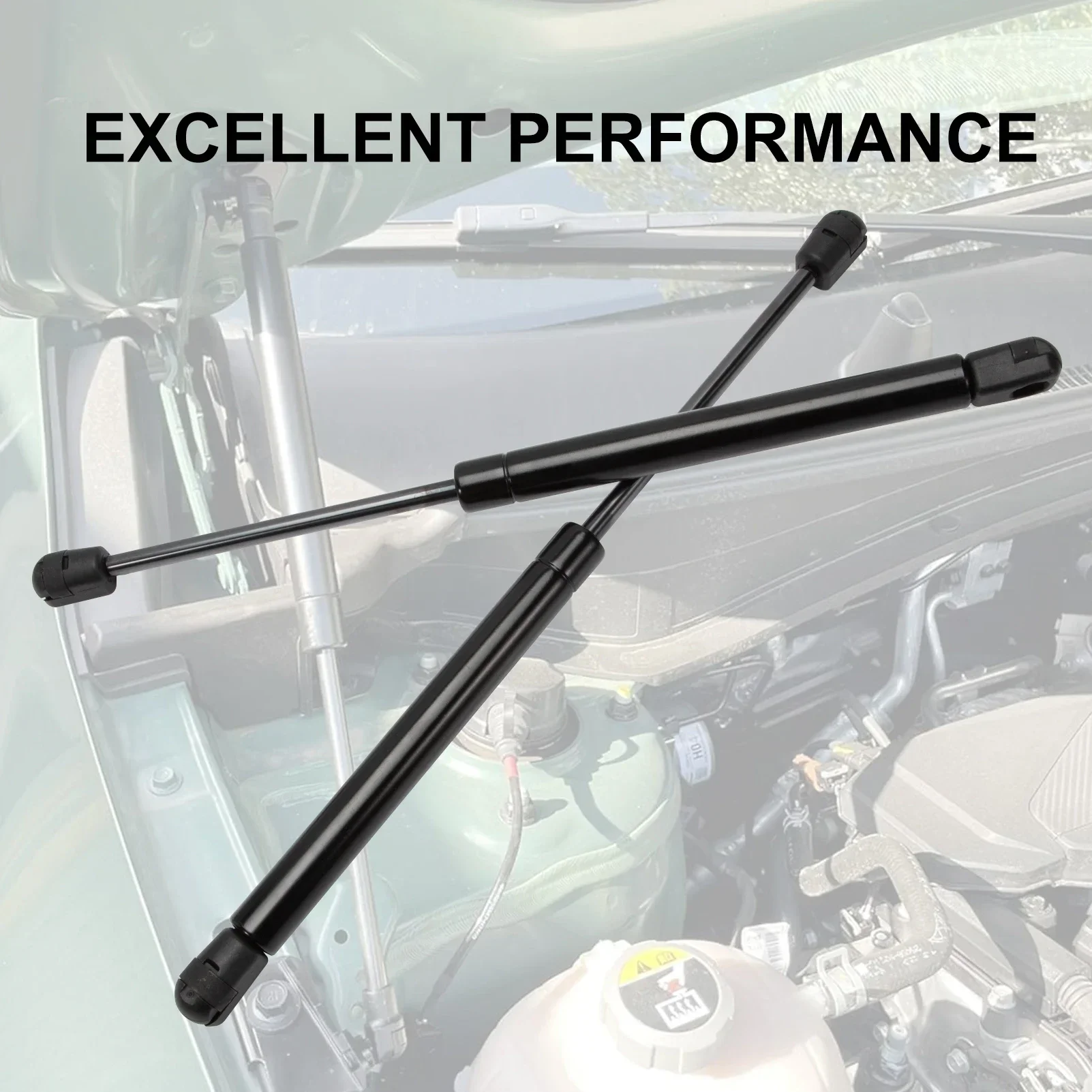 2-PCS-Engine-Hood-Stainless-Steel-Bonnet-Gas-Spring-36-2CM-FOR-Kia ...