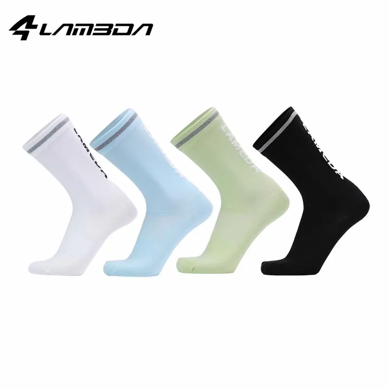LAMEDA Sports Socks Sweat-absorbent and Breathable Outdoor Cycling Mid ...