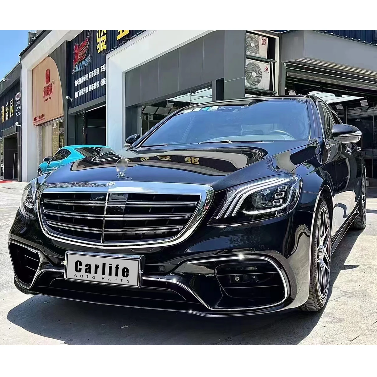 S63-AMG-style-Body-kit-for-Mercedes-benz-S-class-W222-2014-2020 ...
