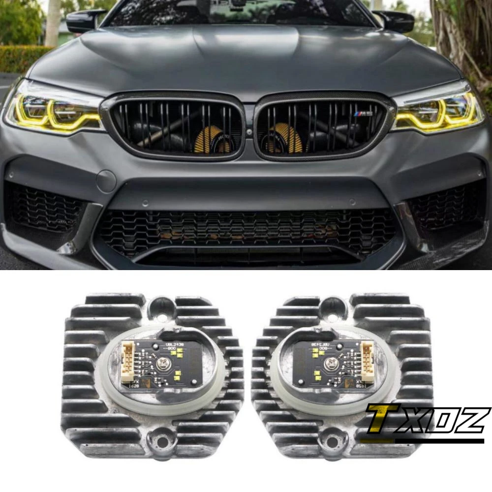 Yellow-DRL-For-2018-2019-BMW-5-series-G30-530i-G32-GT-F90-M5-DRL ...