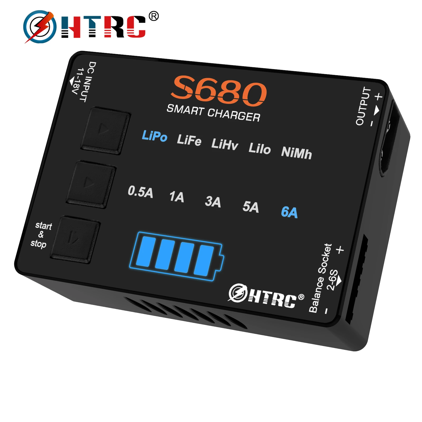 HTRC-S680-Mini-Smart-Battery-Charger-AC-DC-80W-6A-RC-Charger-for-Lipo ...