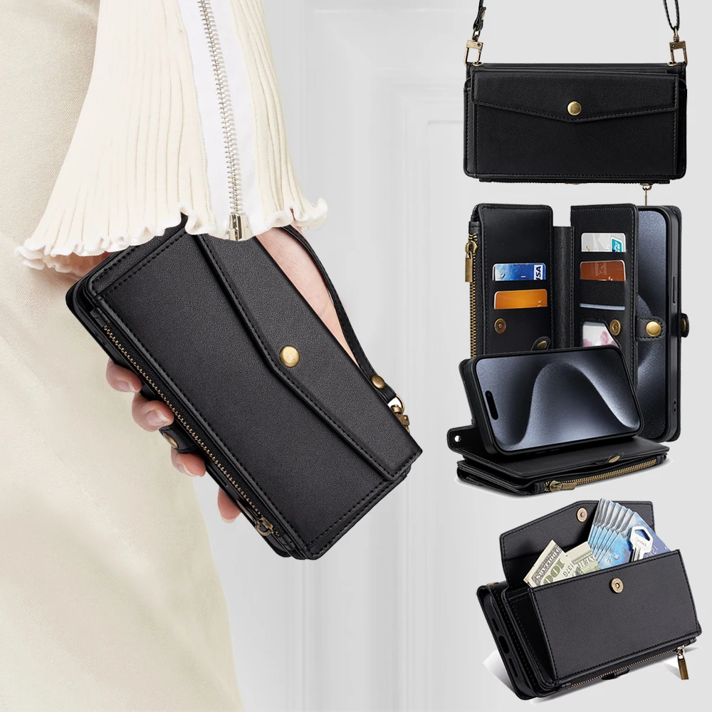 PU-Leather-Luxury-Wallet-Card-Slot-Stand-Phone-Protective-Cases-For ...