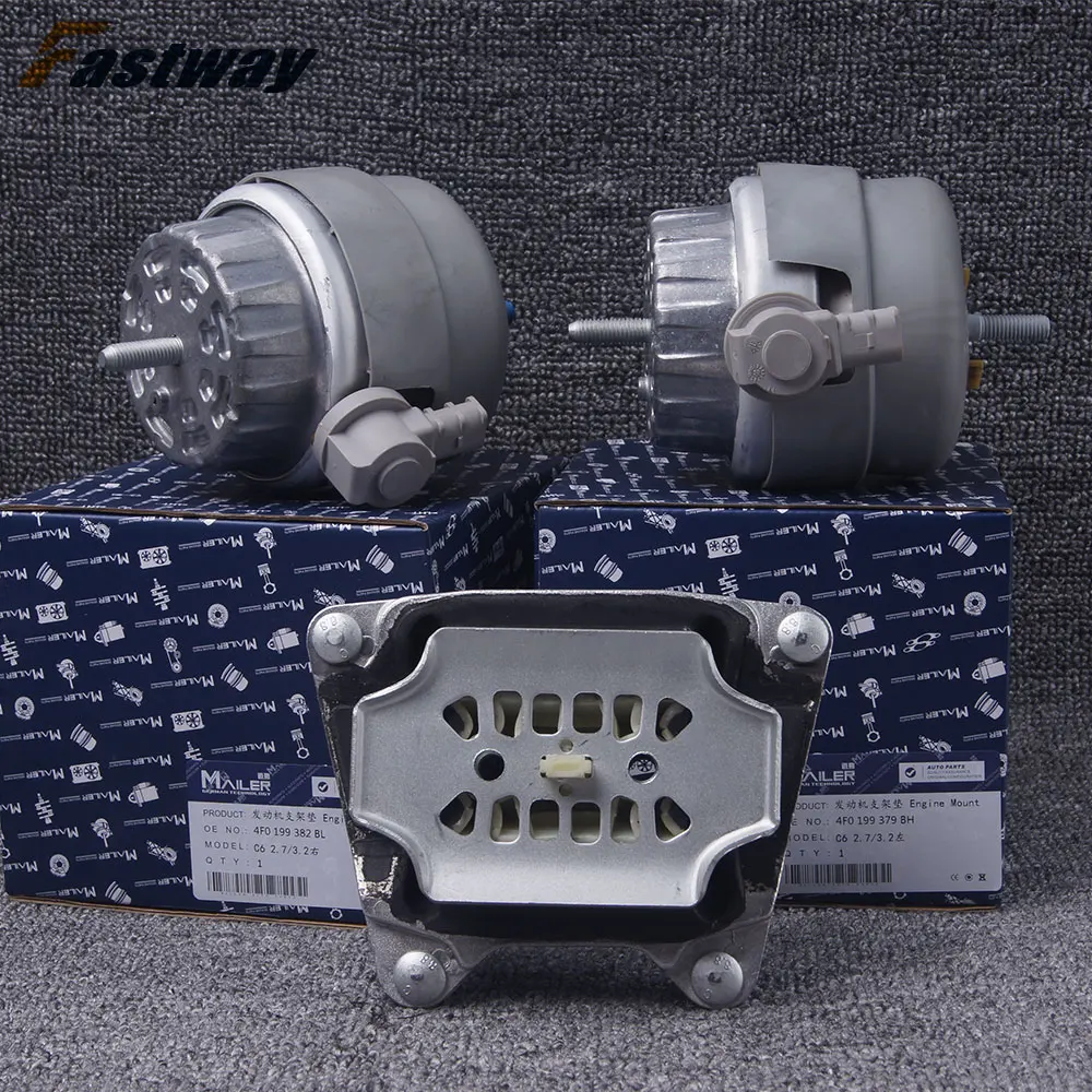 High-Quality-Transmission-Engine-Mount-Motor-Kit-For-Audi-A6-S6-Avant ...
