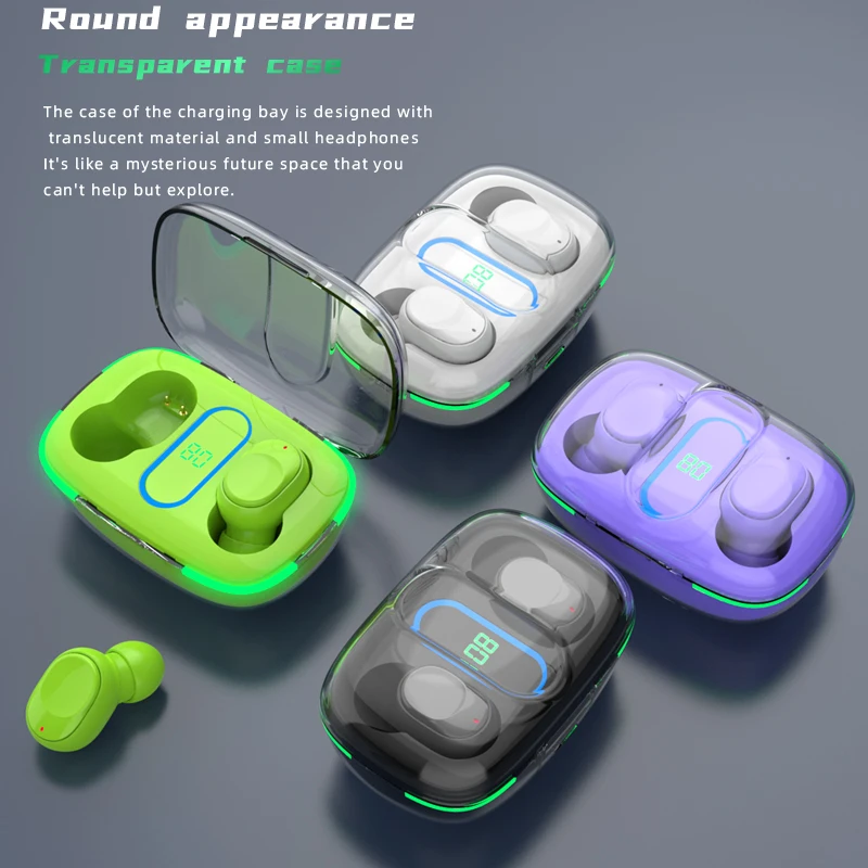 Y90 Tws Bluetooth Earphone 5.3 Wireless Headset Ipx7 Waterproof Deep ...