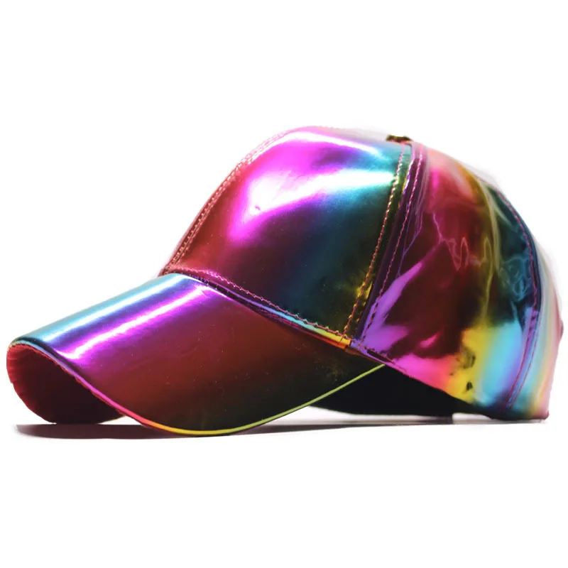 Gucci Cap Talahon Nofonda Marty McFly Cap – Regenbogen-Metallic ...