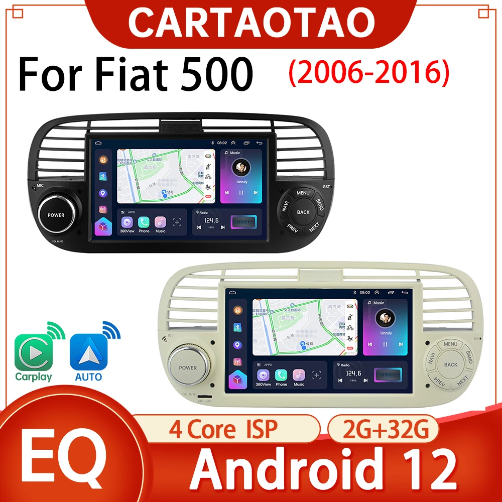 Android-Car-Multimedia-For-Fiat-500-2007-2015-Radio-Video-Player-Stereo ...
