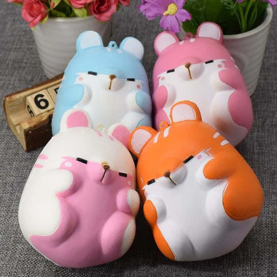 Hamster Squishies Toys | Squish Toy | Squeeze Toys - Cute Kawaii Slow ...