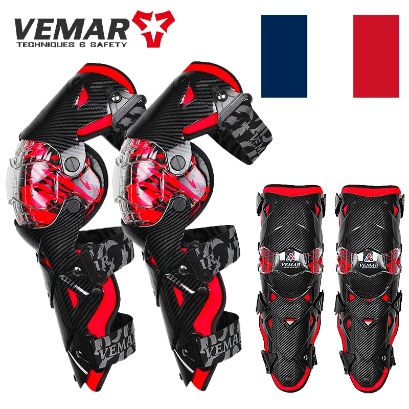 Genouillères de moto tout-terrain, coudières, genouillères de course de ...