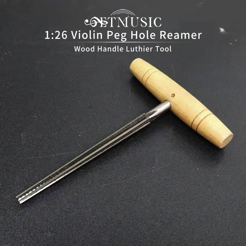 Violin-Viola-Peg-Hole-Reamer-1-26-Taper-Wood-Handle-for-Luthier-Tool ...