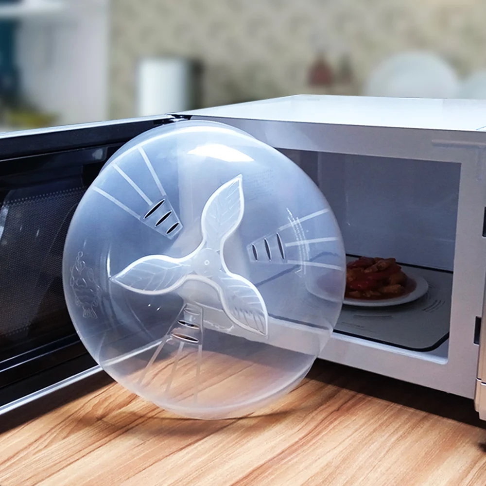 Microwave-Splatter-Cover-Large-12inch-Clear-Splatter-with-Handle-Vents ...