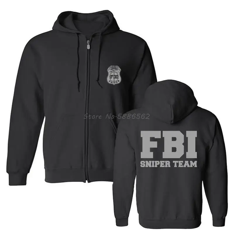 Hoodies Streetwear Jacket | Sniper Hoodies Men | Sweatshirt Men Fbi ...